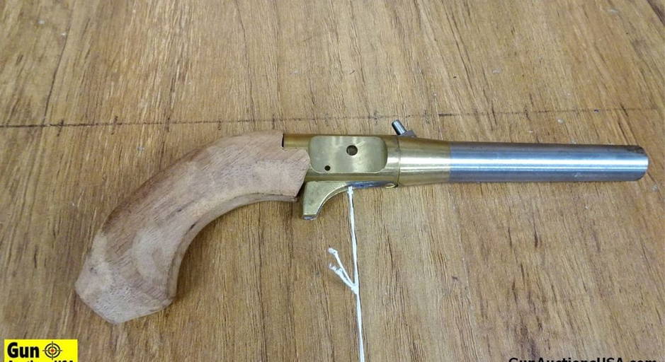 Cap& Ball Percussion Pistol Kit. Very Good. 4" Barrel. Single Shot ...