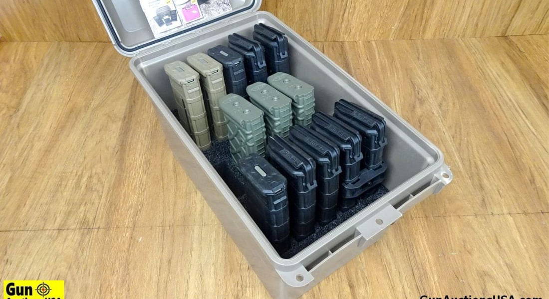 Magpul, Msar, Case Guard 5.56x45 Ammo. Lot Of 13' M4 Style, 30 Round ...