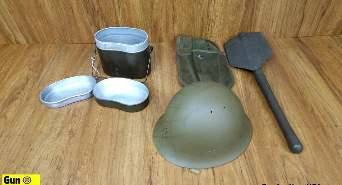 Japanese, U.s. Helmet, Etc.. Very Good. Lot Of 3 - #1 Is A New Replica ...