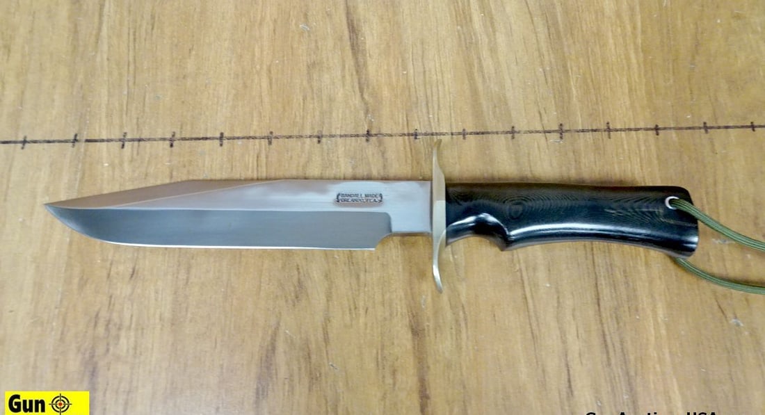 Randall 14 Attack Knife. Like New. Model 14 Attack 7.5" Carbon Steel ...