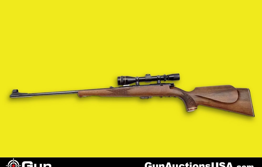 J.g. Anschutz 1522 .22 Magnum Bolt Action Rifle. Excellent. 24" Barrel ...