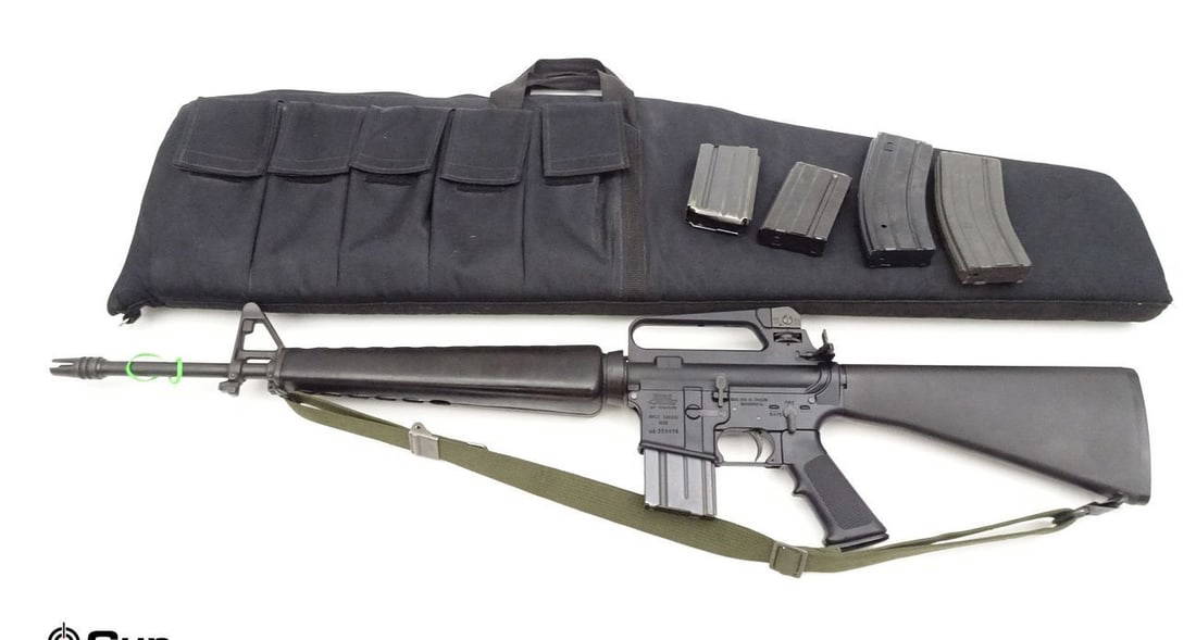 Eagle Arms Div Of Armalite M15 5.56 Mm Semi Auto Rifle. Excellent. 20.5 ...