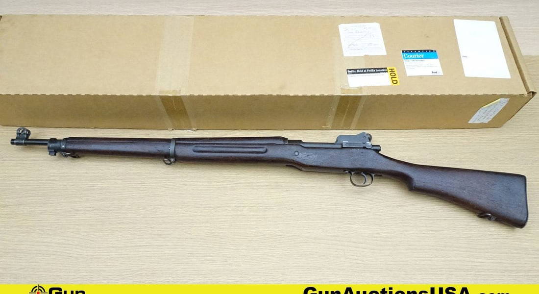 Eddystone 1917 .30 Cal. Bolt Action Bomb Stamped Rifle. Very Good. 26 ...