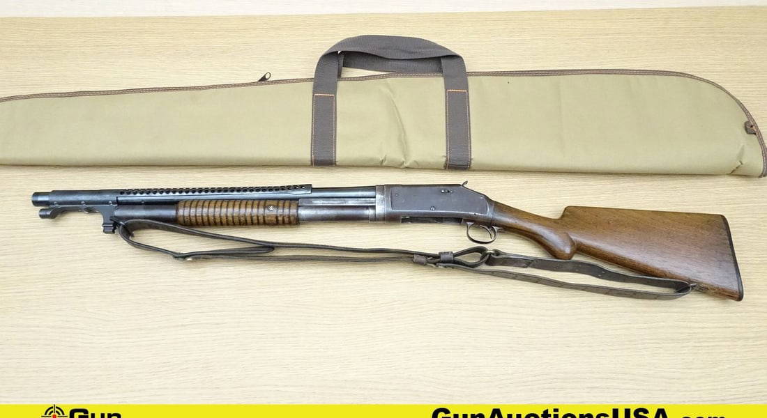 Winchester M1897 Trench Gun Clone 12 Ga. Pump Action Shotgun. Very Good ...