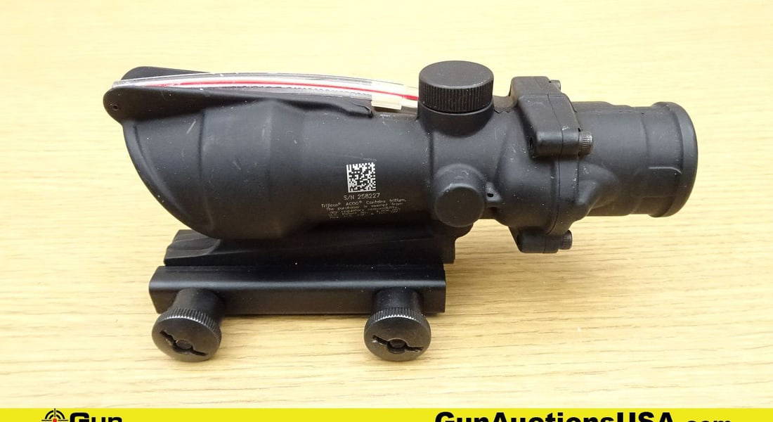 Trijicon Acog Scope. Excellent Condition. 6" In Length Scope With Light ...