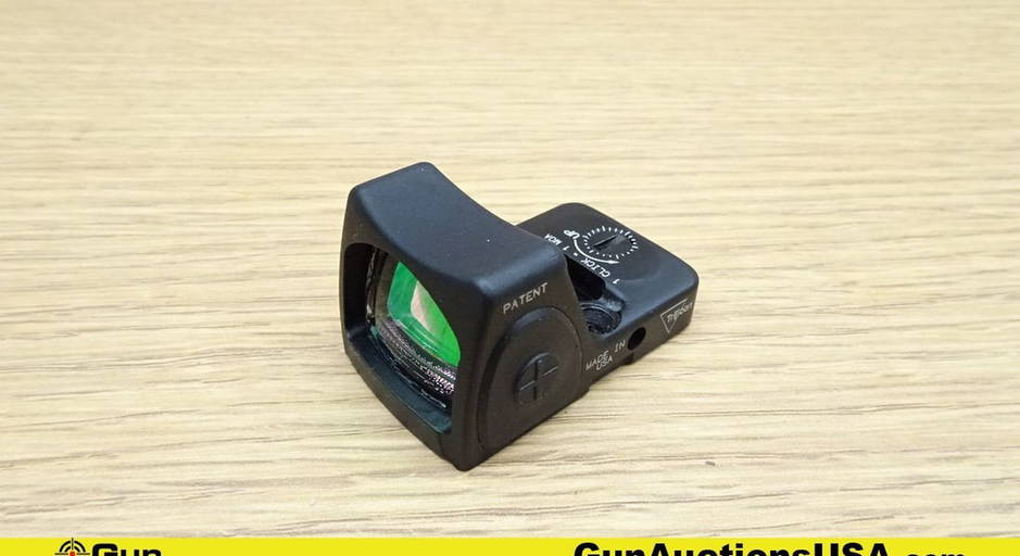 Trijicon Rm07 6.5 Moa Sight . Very Good . Adjustable Red Dot Sight ...