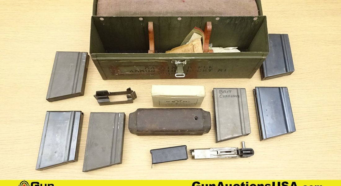 Browning Bar 30-06 Magazines, Etc.. Good. Lot Of 11; 6-bar 20 Rds ...