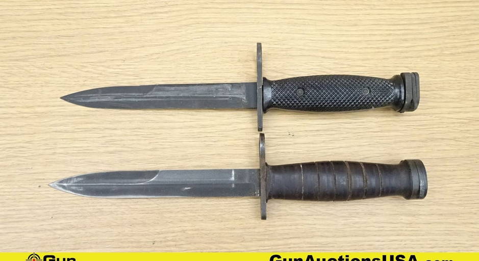 Us Gi Surplus Bayonets. Good Condition . Lot Of Bayonets 1 Is For The ...