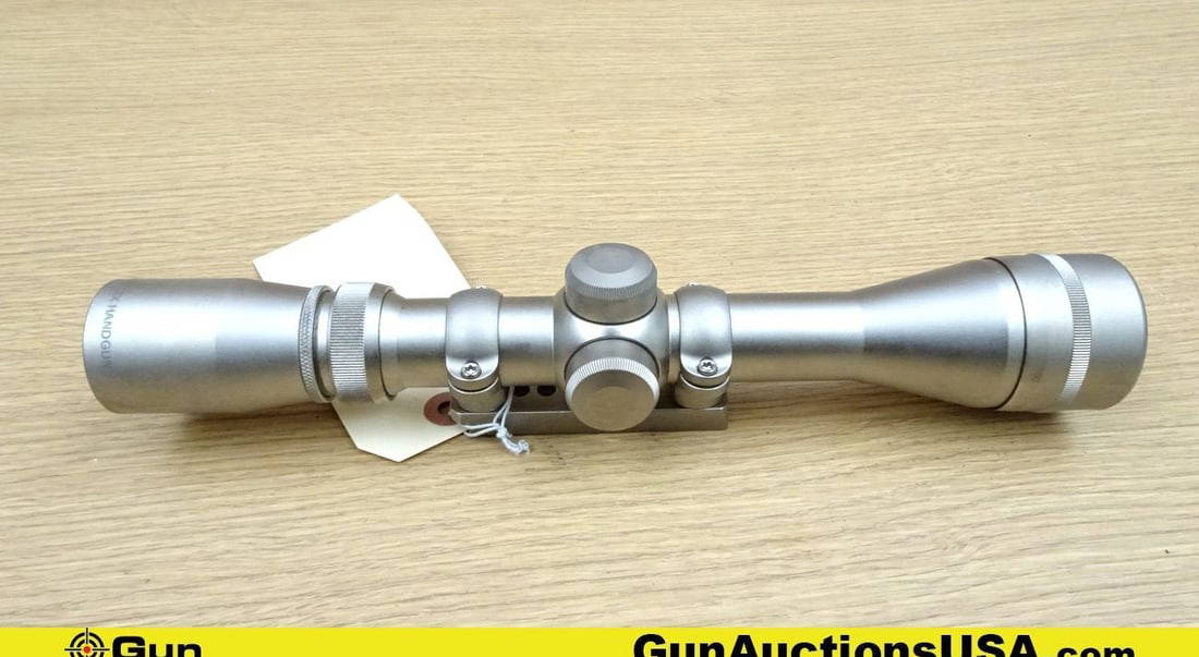 Burris Scope. Very Good. Brushed Aluminum Scope, Leupold Brushed ...