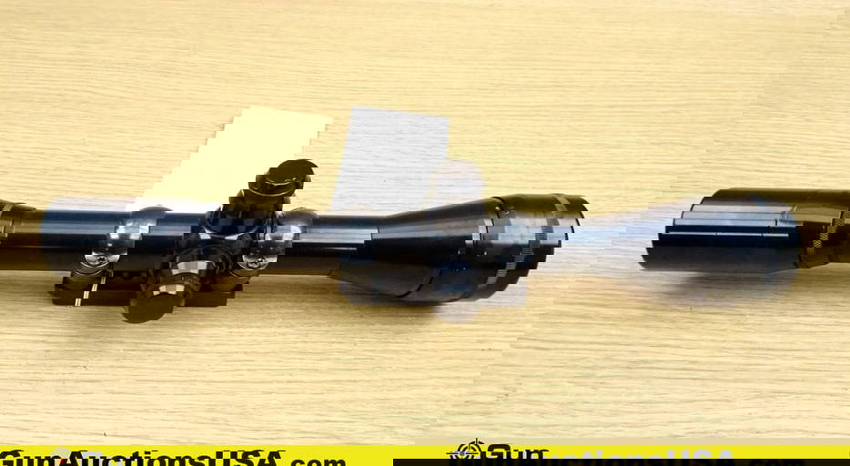 Burris 7x Scope. Very Good. Deep Gloss Black, Leupold Base, 1" Rings ...