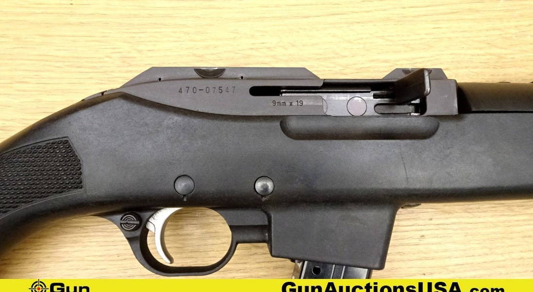 Ruger Carbine 9x19 Rifle. Very Good. 16.25" Barrel. Shiny Bore, Tight ...