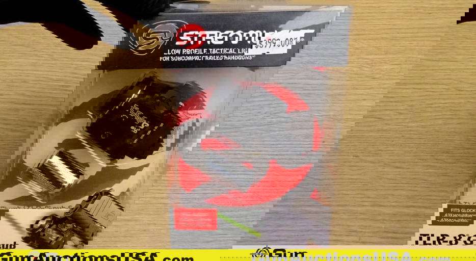 Streamlight Tlr 8g Sub Weapon Mounted Light. New In Box. Low Profile ...