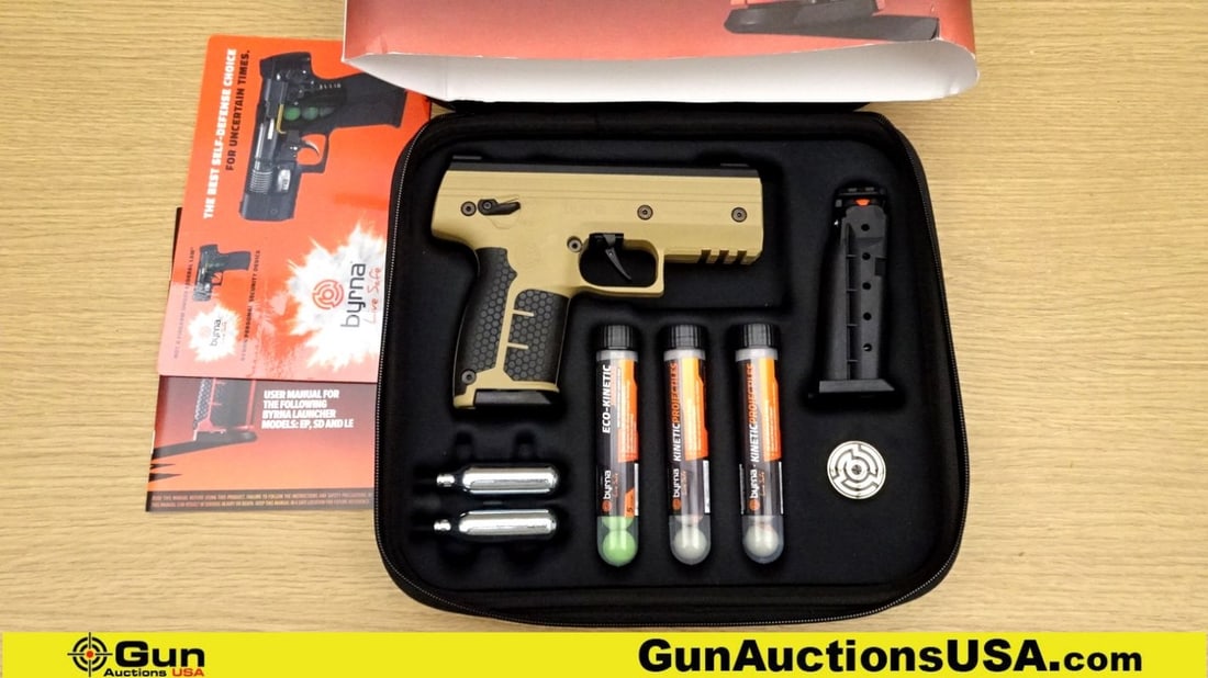 Byrna Sd Kinetic Launcher. New In Box. Self Defense Pepper Ball ...