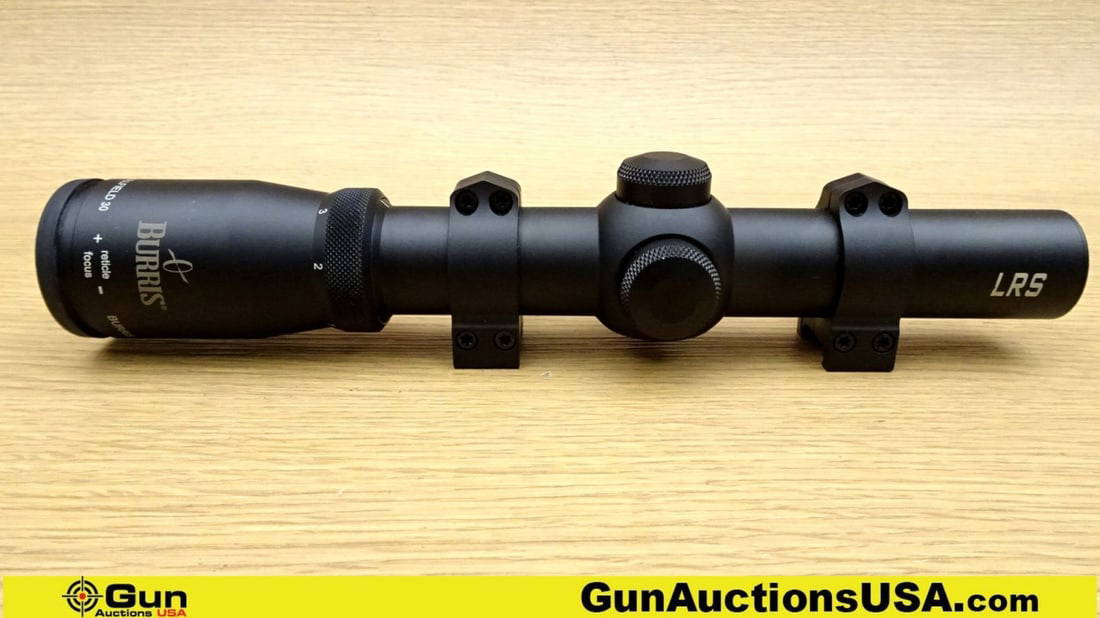 Burris Lrs Scope. Very Good. Lpvo Scope, 1-4x30 Mm Power, Illuminated ...