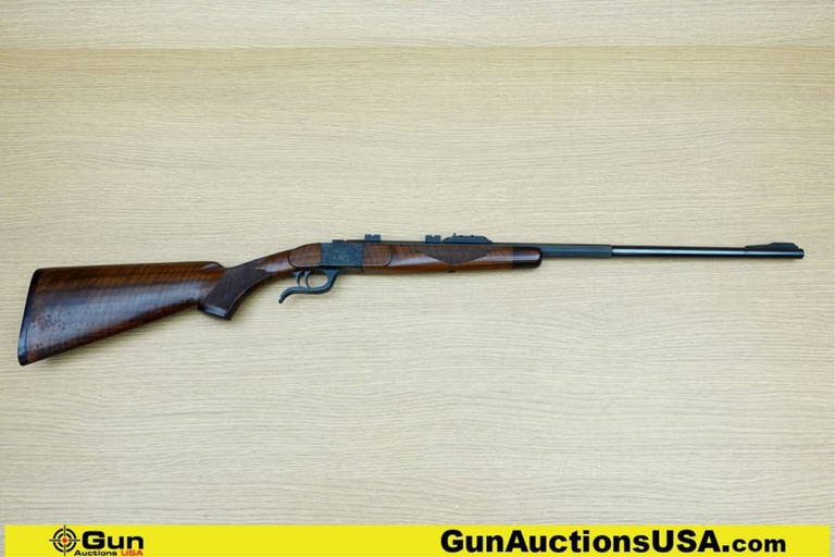 Danl Fraser & Co Single Shot Falling Block .22 Hornet Collector's Rifle ...