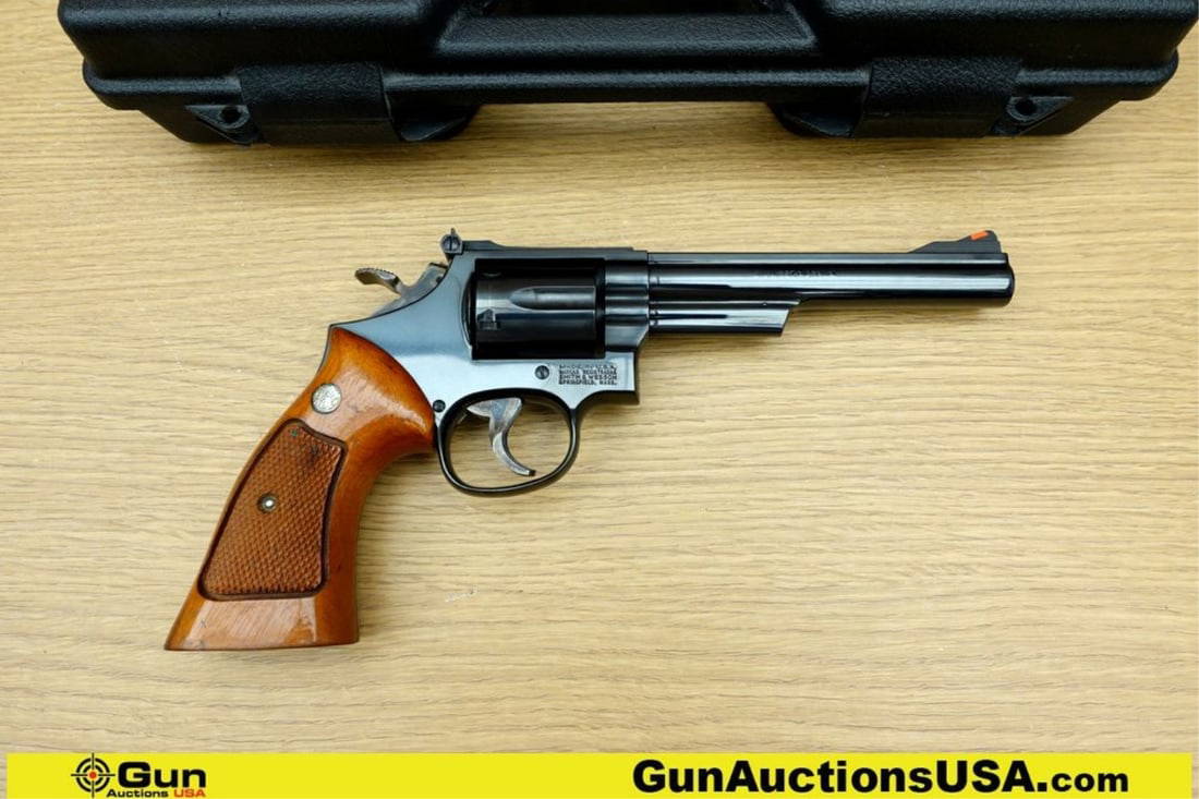 Smith & Wesson 19-6 .357 Magnum Revolver. Very Good. 5 7/8" Barrel ...