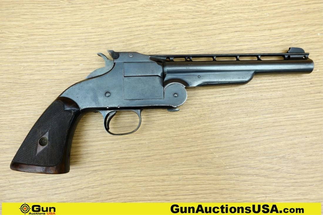 S&w Custom 38 Special Schofield Single Shot .38 Spl Rare Pistol. Very ...