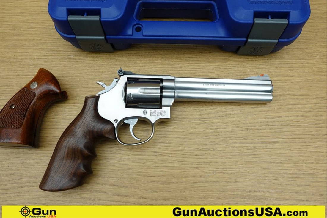 S&w 686-3 .357 Magnum Heavy Barrel Revolver. Excellent. 6" Barrel ...