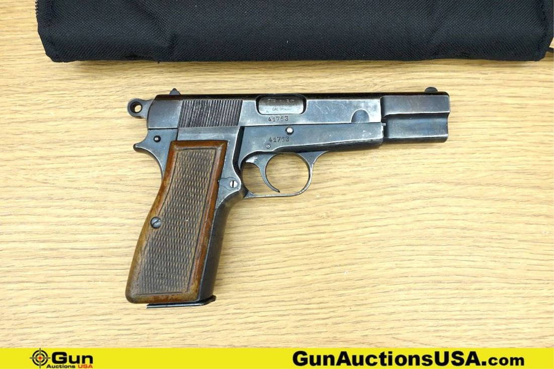 Fn Browning Herstal Hi-power 9mm Matching Numbers Pistol. Good ...