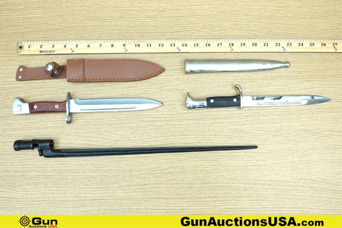 Military Surplus Collector's Bayonets. Good Condition. One Tri Blade ...