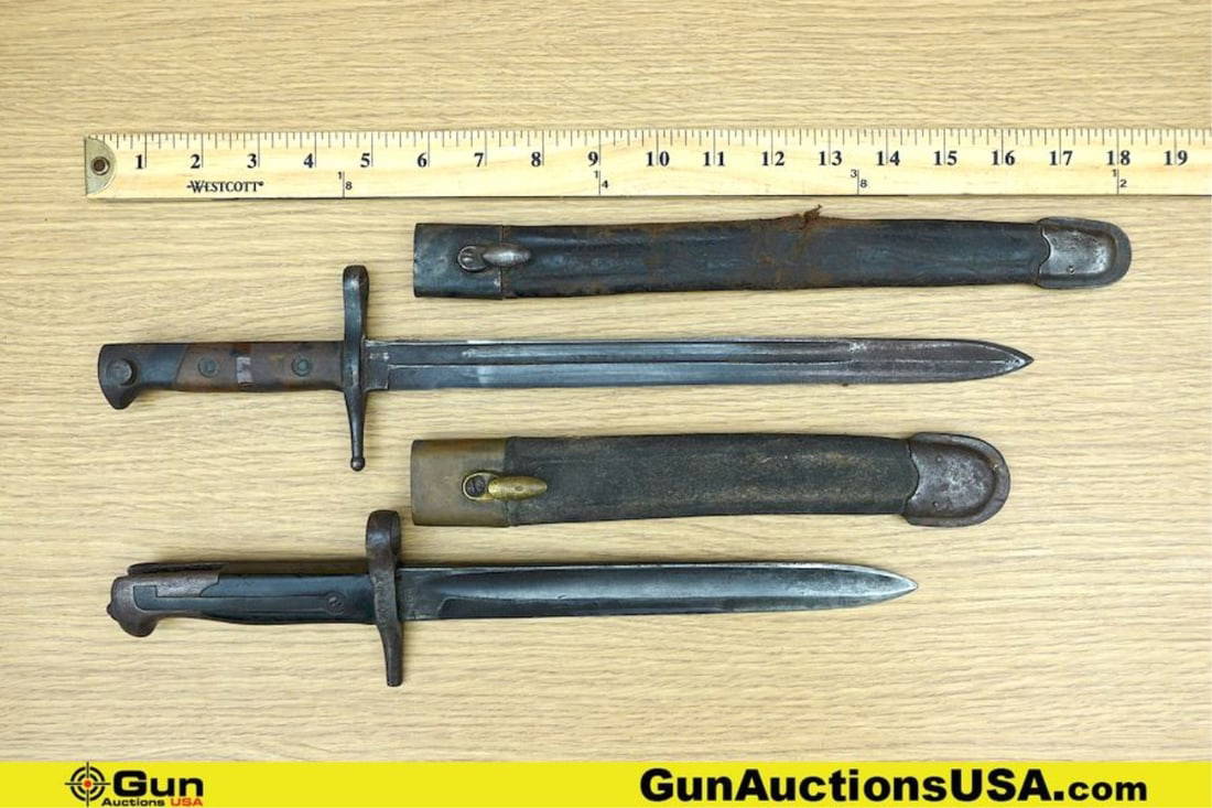 Military Surplus Collector's Bayonets. Good Condition. Two Bayonets ...