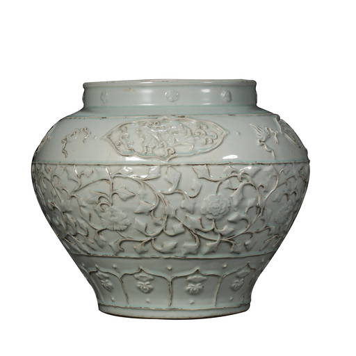 China Yuan Dynasty Shufu Ware Large Jar 13th Century