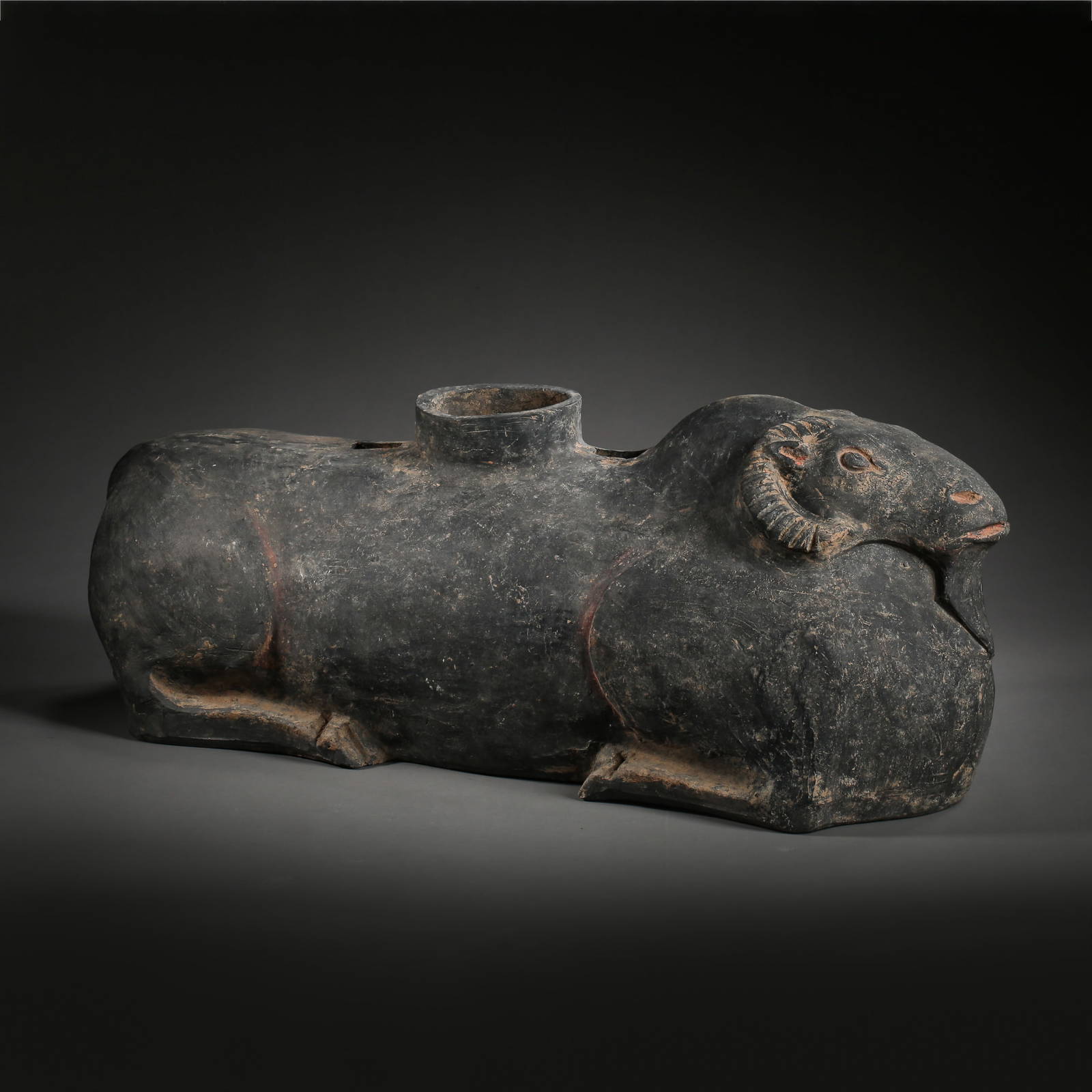 1st To The 3rd Century Han Dynasty Pottery Sheep Auction