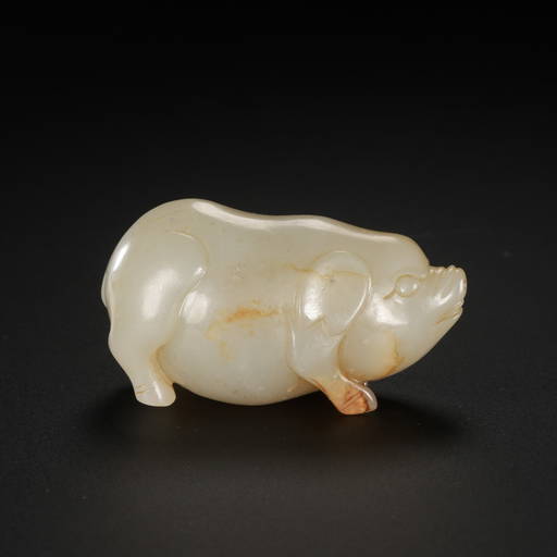 Jade Pig, Han Dynasty, 1st To 3rd Century
