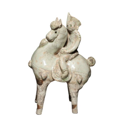 6th To The 7th Century Xiangzhou Ware Hu People Rode Horse, Sui Dynasty