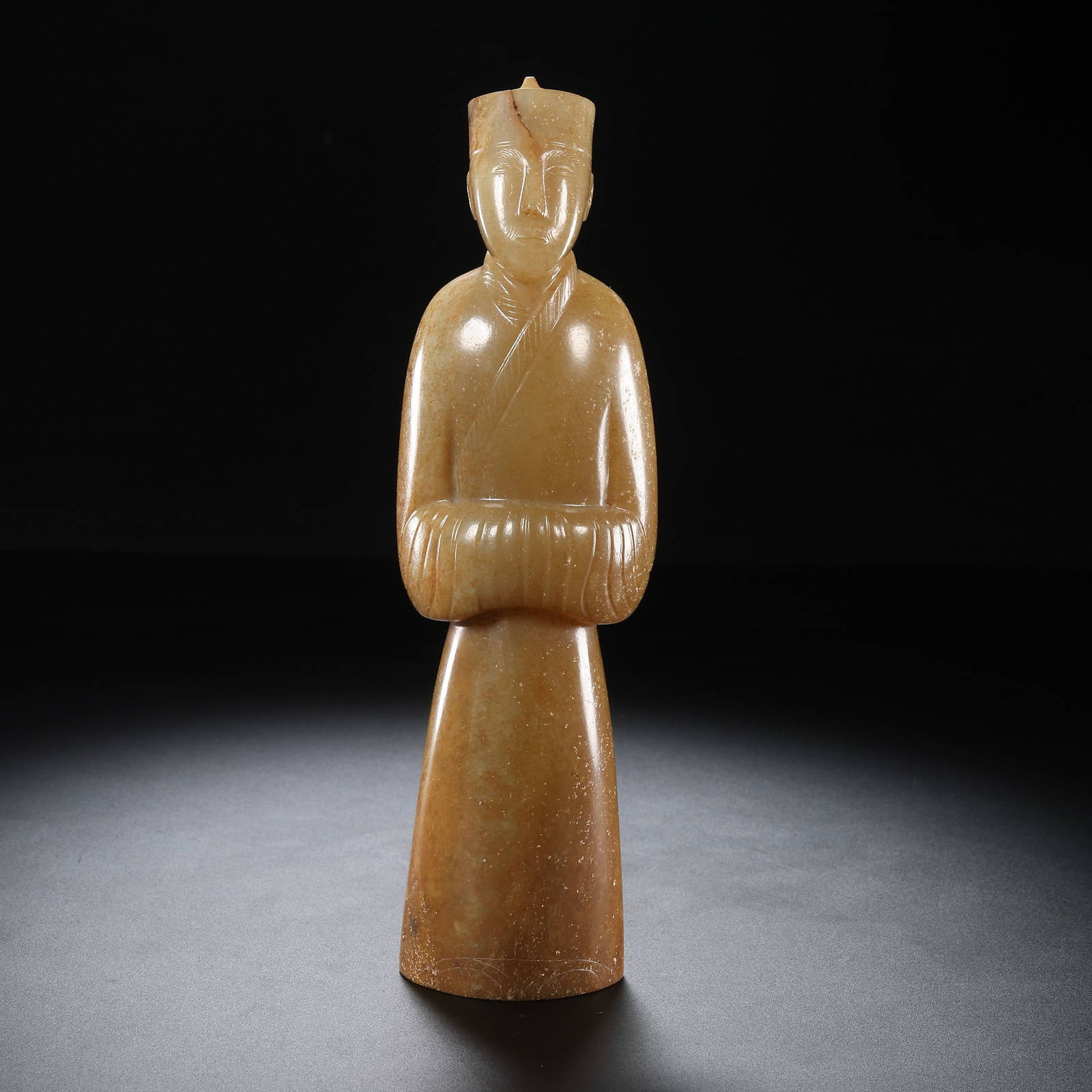 Chinese Han Dynasty Jade Figure Auction