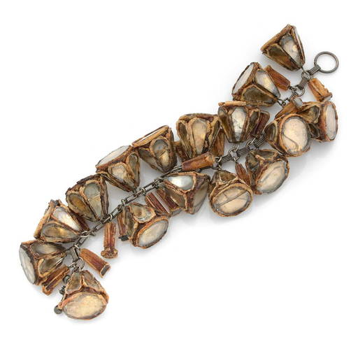 Line Vautrin (1913 1997) Jewellery Suite In Talosel And Mirrors (small ...