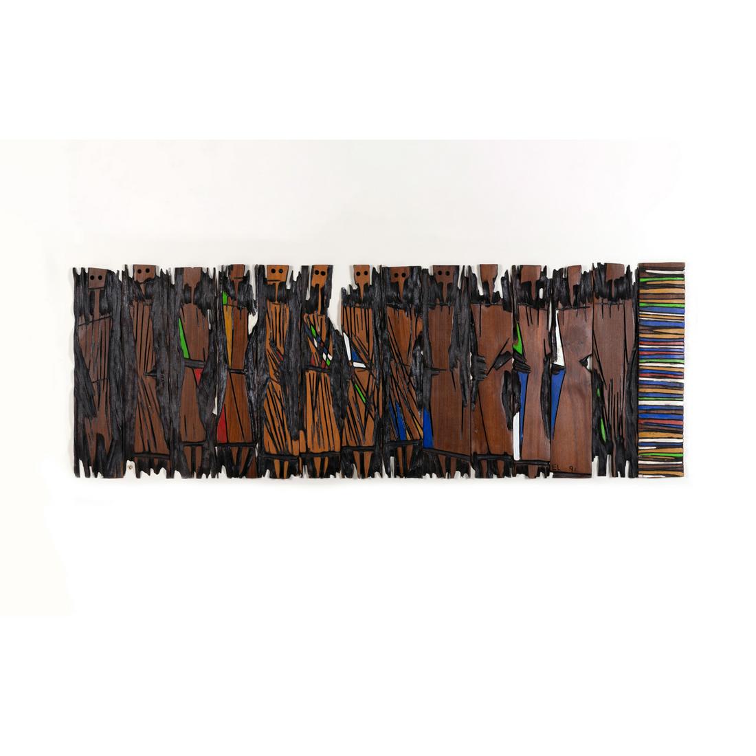 El Anatsui (b. 1944, Ghana) Untitled, 1991 - Nov 09, 2022 | Piasa in fr