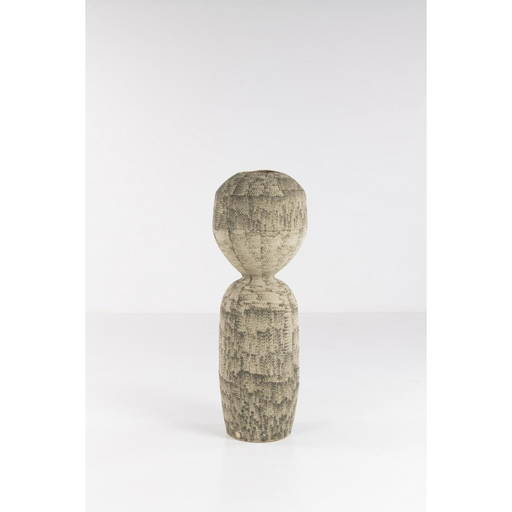 Kristina Riska (born 1960) Bubble Urn Unique Piece Sculpture Hand Built Stoneware Signed 'kr'