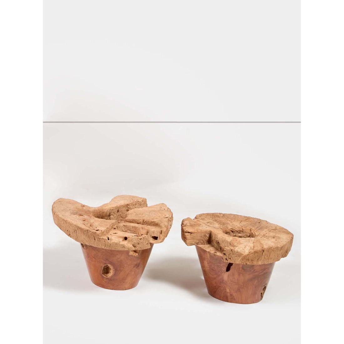 Jérôme Abel Seguin (born In 1950) Set Of Two Vases Created From Antique ...