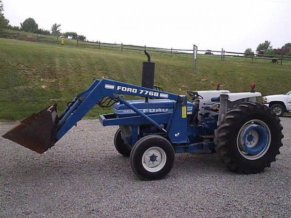 Ford 4610 Su Utility Tractor W/front Loader