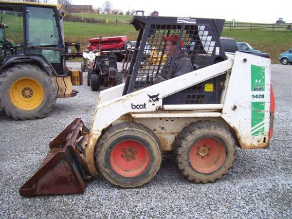 203: BOBCAT 642B SKID STEER LOADER - Apr 03, 2008 | Quarrick Equipment ...
