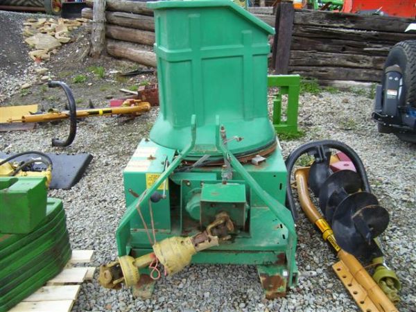 61: NICE WIC 5-92 3PT PTO DRIVE BALE CHOPPER