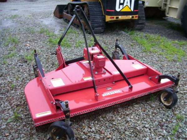 1111: NICE BUSH HOG RDTH72 72 IN 3PT FINISH MOWER