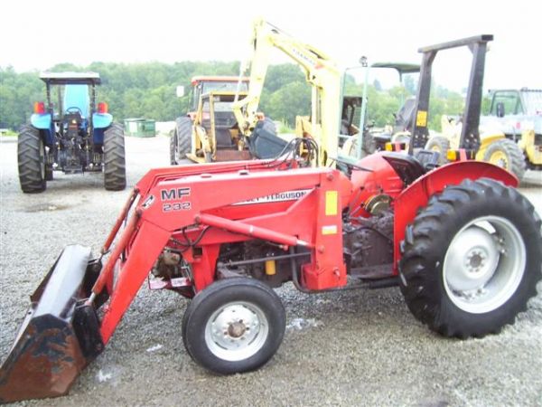 1149: MASSEY FERGUSON 240 TRACTOR W/LOADER