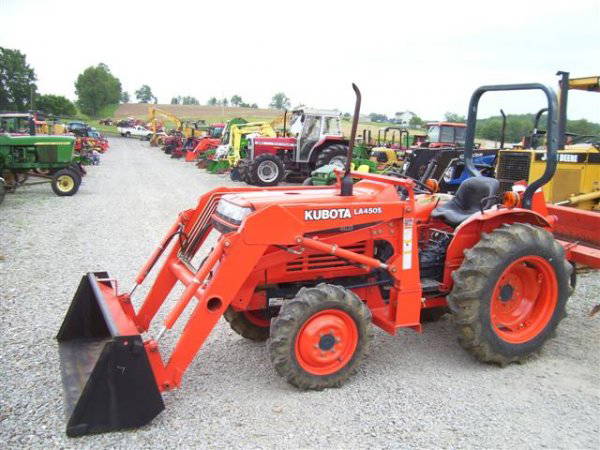 1138: NICE KUBOTA L2350 4WD TRACTOR W/LOADER 342 HRS!!! - Jul 04, 2008 ...