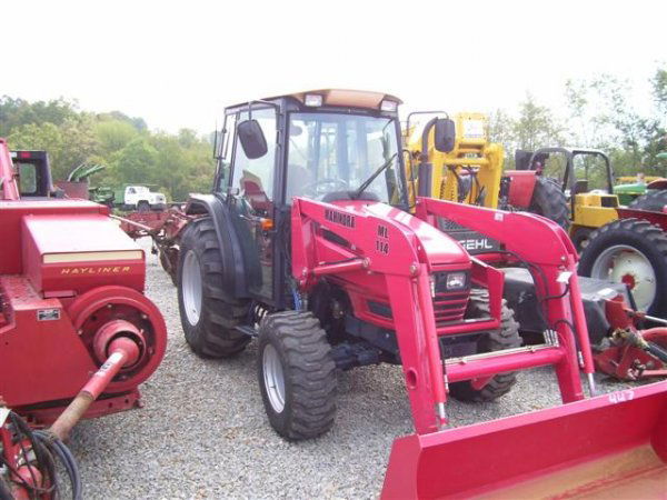 149: NICE MAHINDRA 4510 4WD TRACTOR W/CAB/AIR/LOADER/27
