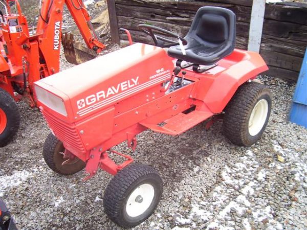 GRAVELY 12G GARDEN TRACTOR W/MOWER/BLADE/TILLER - Dec 04, 2008 ...