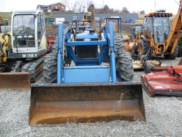 Ford 6610 4wd Tractor With Ford Loader
