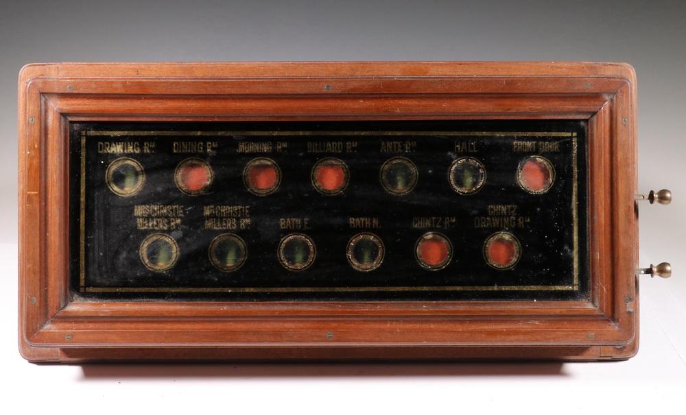 EDWARDIAN SERVANT CALL BOX - Jan 22, 2020 | Vintage Accents Auctions in ME