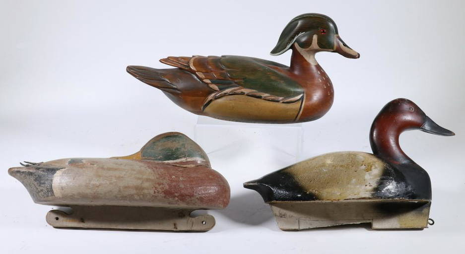 (3) Display Duck Decoys