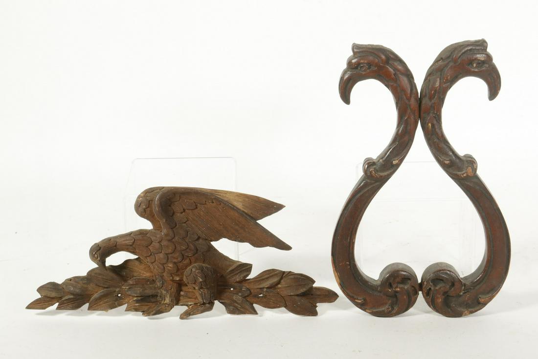 (2) WOOD CARVINGS - May 07, 2020 | Vintage Accents Auctions in ME