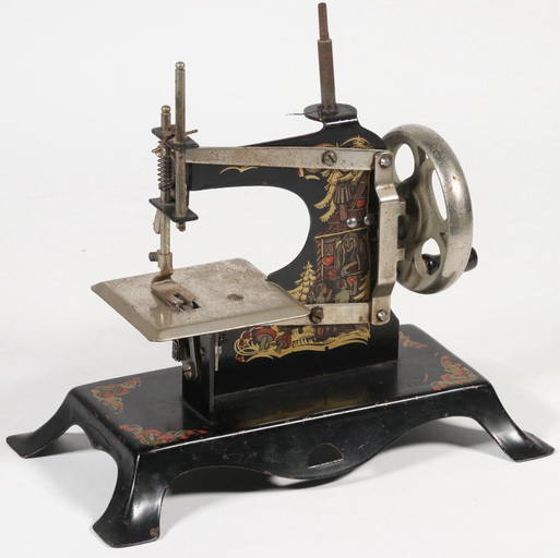 Early Casige German Child's Sewing Machine Toy