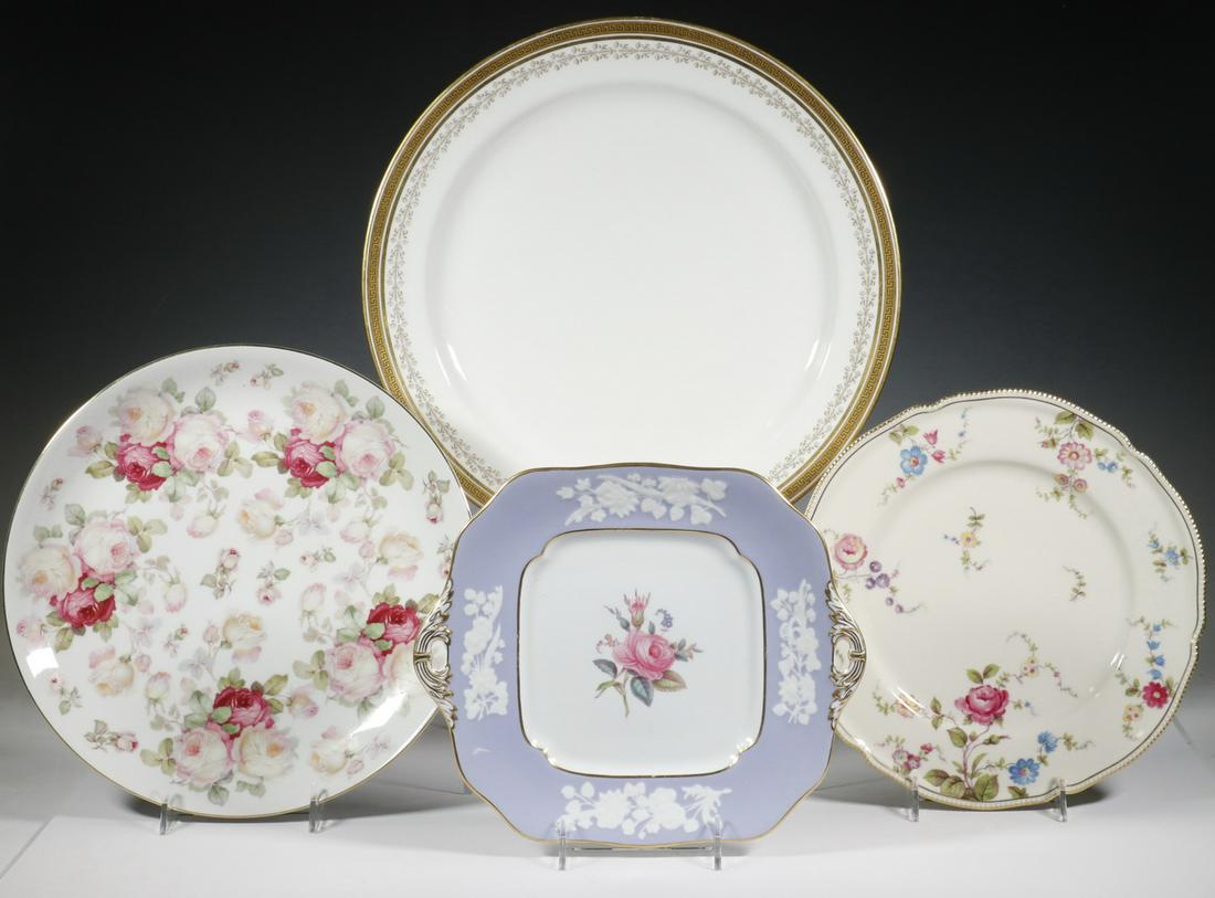 (4) China Platters