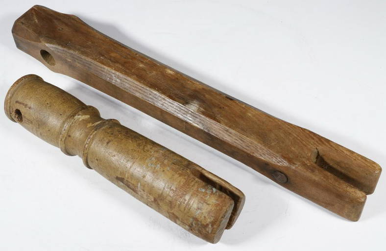 (2) EARLY WOODEN BED WRENCHES (#7102) on Mar 18, 2022 | Vintage Accents ...