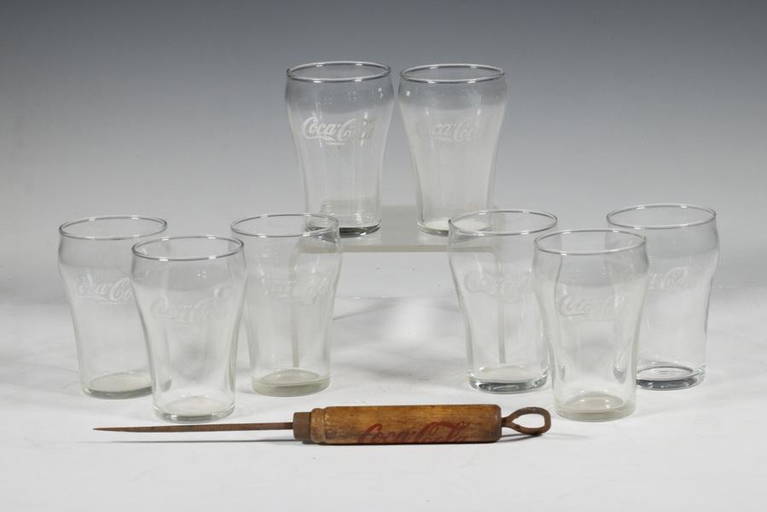 (9) Vintage Coca Cola Collectibles